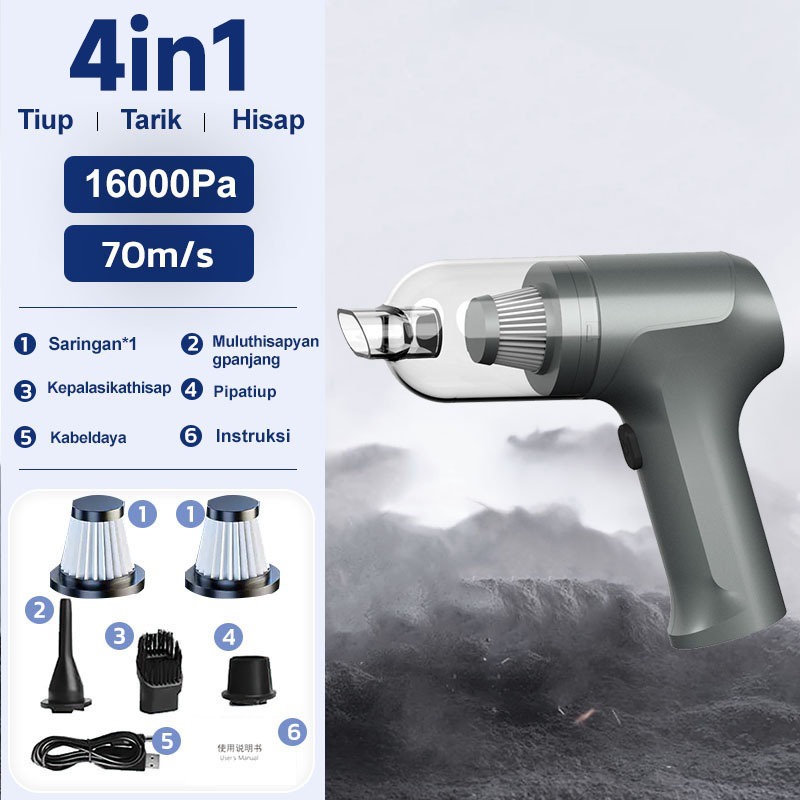 Jual AmazeFan Vacum cleaner portable 60000rmp Air Duster Blower Mini ...