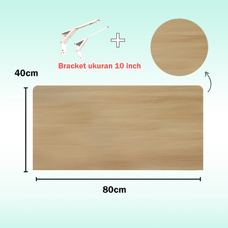 Jual Meja Lipat Dinding/ Meja Gantung/ Meja Belajar/ Meja Komputer/ Rak ...