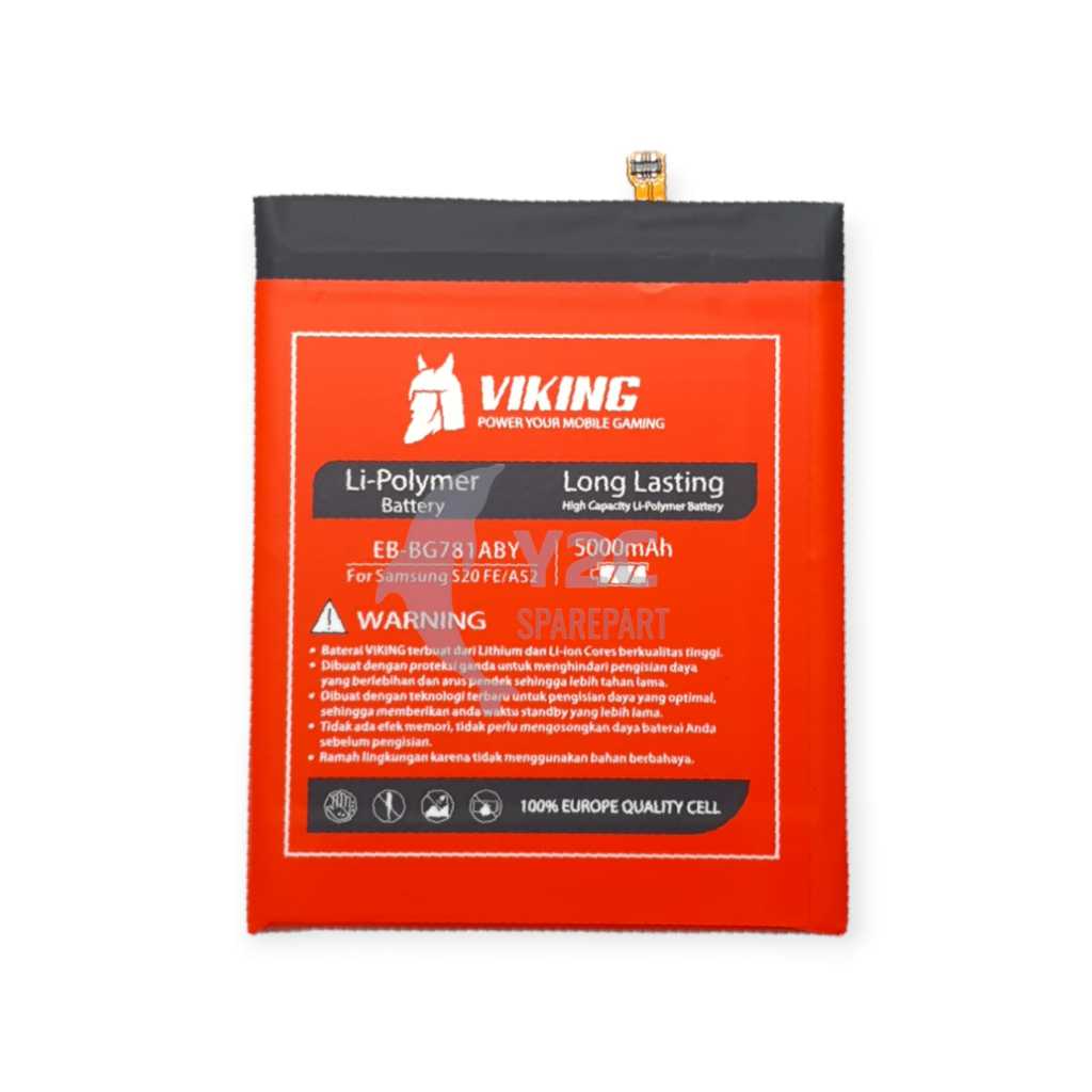 Jual VIKING SAMSUNG A525 A526 G781 / GALAXY A52 4G / 5G / S20 FE / EB-BG781ABY BATERAI DOUBLE ...