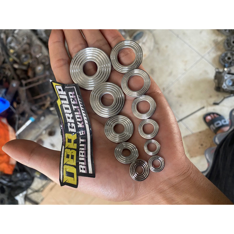 Jual ring stainless m5 m6 m8 m10 m12 m14 lebar dan tipis | Shopee Indonesia