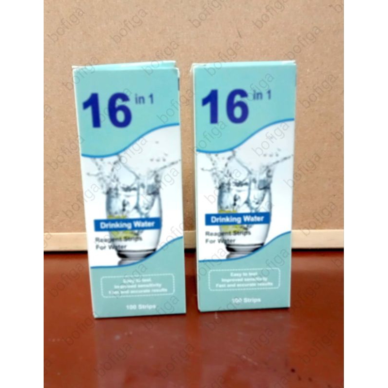 Jual 16 In 1 Strip Alat Test Uji kualitas Air Minum Water Test - 100 ...