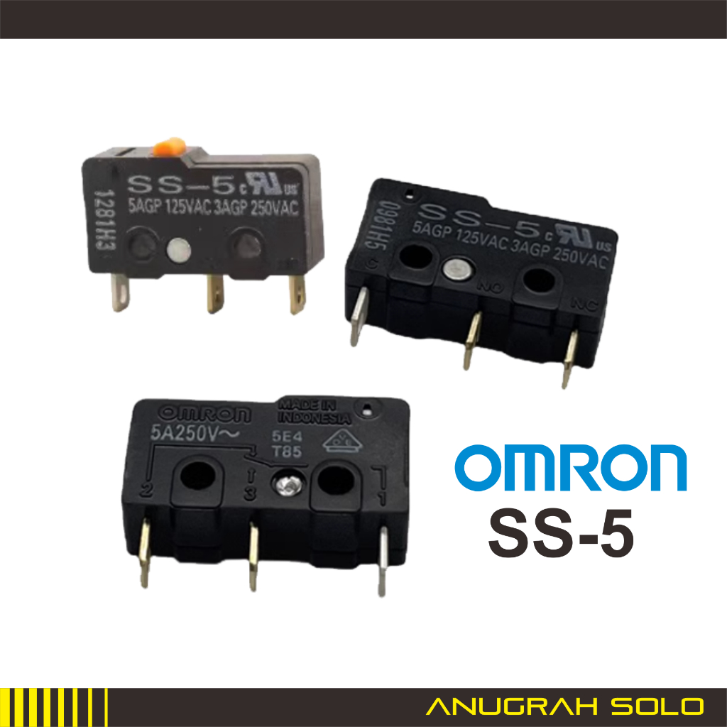 Jual SS-5 MICROSWITCH OMRON MICRO SWITCH LIMIT SWITCH SS5 | Shopee ...