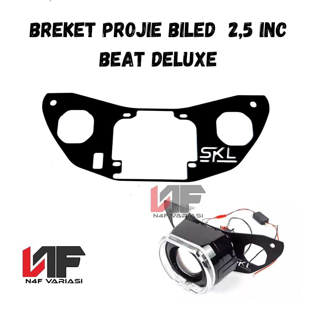 Jual Breket Biled Beat Deluxe Bracket Projie Tebal 3mm Biled Aes Wst 2. ...