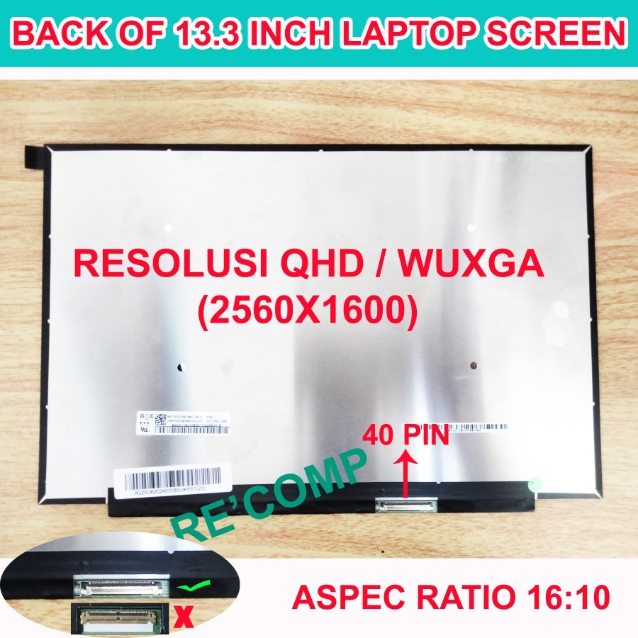 Jual LAYAR LED LCD AXIOO MYBOOK 14F WUXGA / QHD | Shopee Indonesia