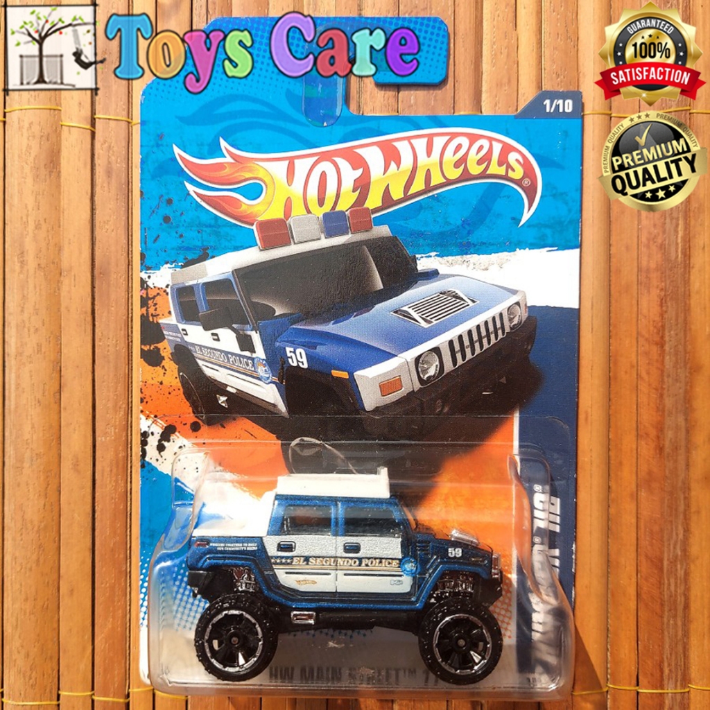 Jual HOTWHEELS HUMMER H2 2012 BIRU POLICE - HUMVEE H1 H3 EL SEGUNDO ...
