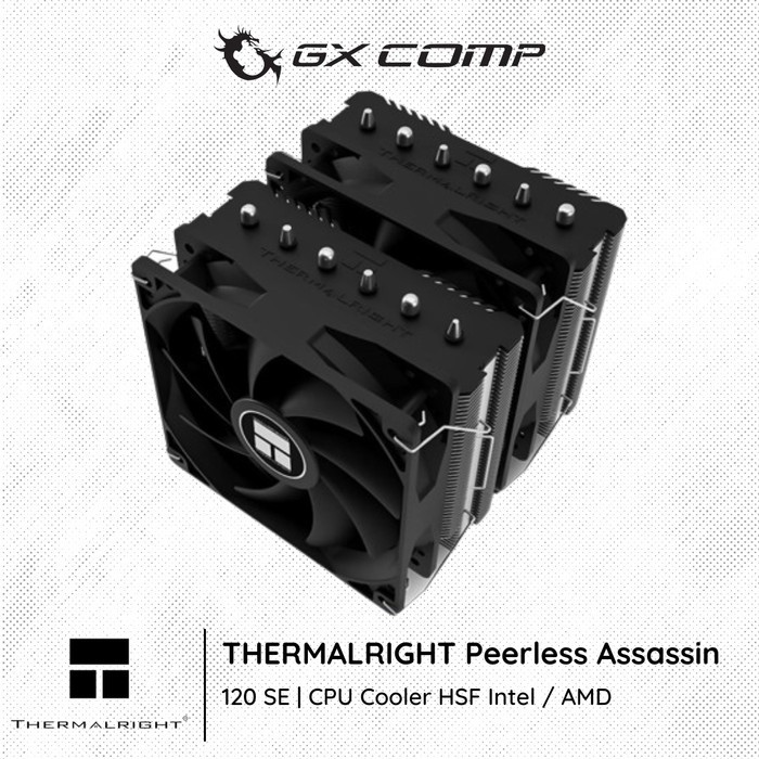 Jual THERMALRIGHT Peerless Assassin 120 SE | CPU Cooler HSF Intel / AMD ... Jual THERMALRIGHT Peerless Assassin 120 SE | CPU Cooler HSF Intel / AMD ...