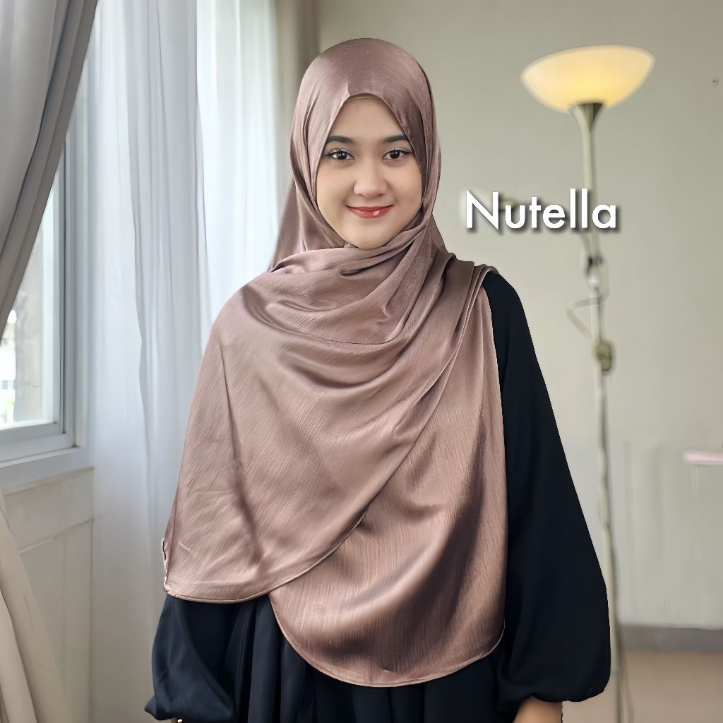 Jual Blissme - Dareen Curve Shawl | Pashmina silk oval | Pashmina oval ala malaysia | Pashmina ...