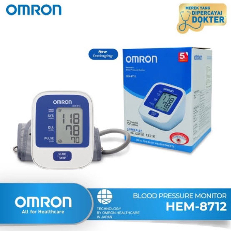 Jual TENSIMETER DIGITAL OMRON HEM 8712 / Omron tensimeter 8712 / omron ...