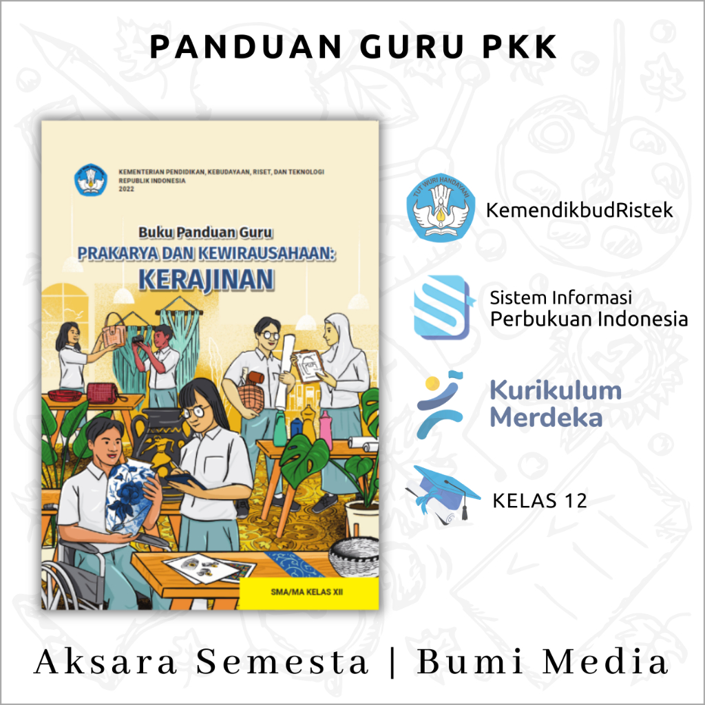 Jual Buku Panduan Guru PRAKARYA DAN KEWIRAUSAHAAN KERAJINAN SMA MA KELAS XII 12 Kurikulum ...