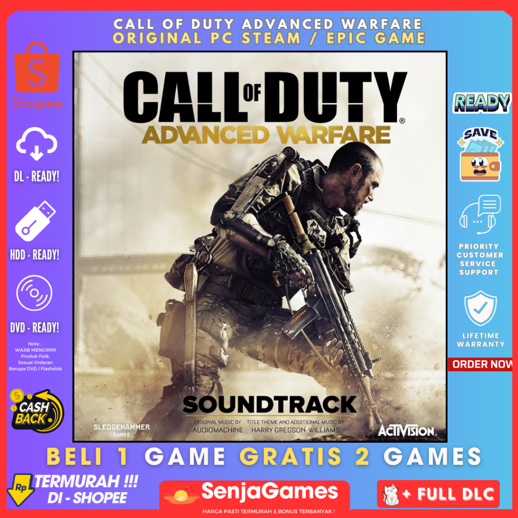 Jual Call of Duty Advanced Warfare PC ORIGINAL GAME | Shopee Indonesia