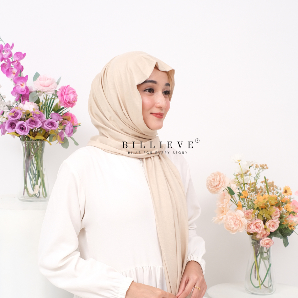 Jual PASHMINA KAOS BILLIEVE | PASHMINA RAYON | HIJAB RAYON PREMIUM ...