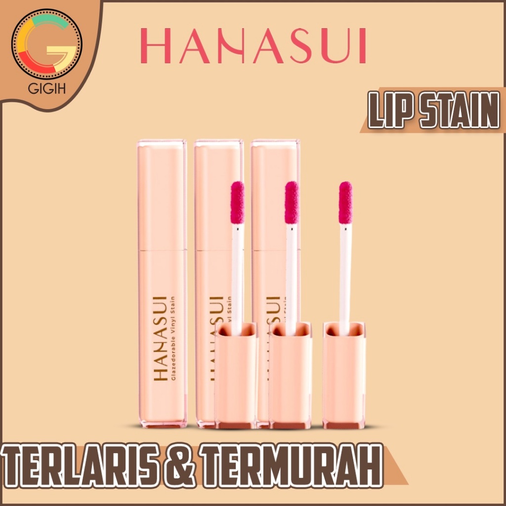 Jual HANASUI GLAZEDORABLE VINYL STAIN | Shopee Indonesia