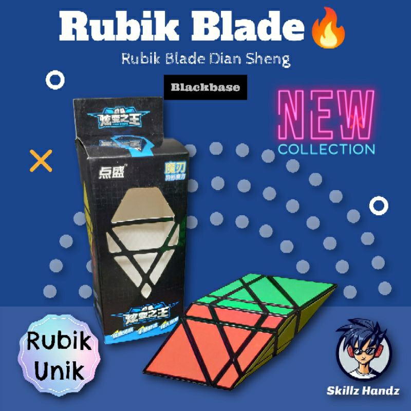 Jual Rubik Blade Dian Sheng (Blackbase) Rubik Unik | Shopee Indonesia
