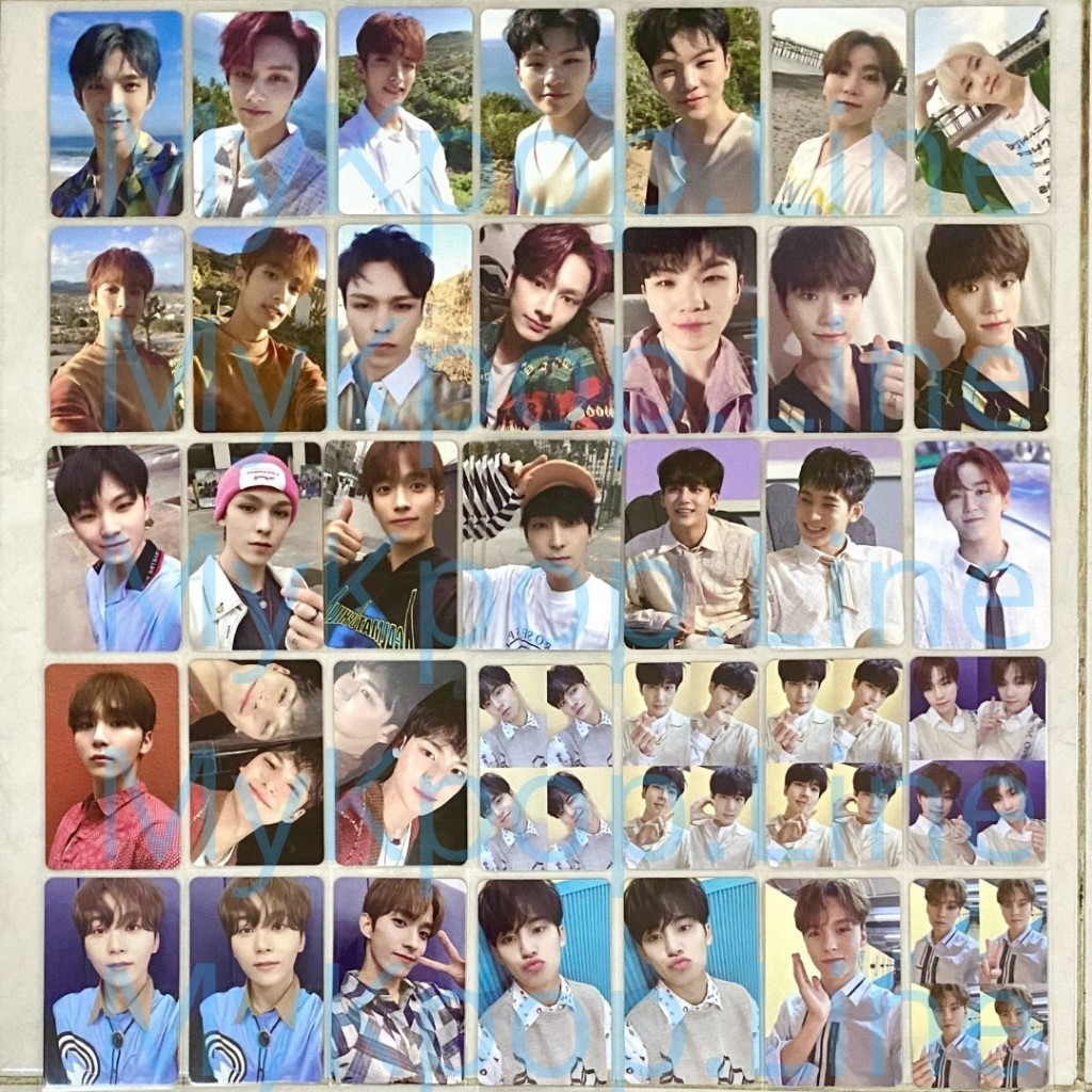 Jual PC Seventeen Henggarae Hana Dul Set Net Grid Cimumu Boboiboy POB Ktown Benefit Joshua Moon ...