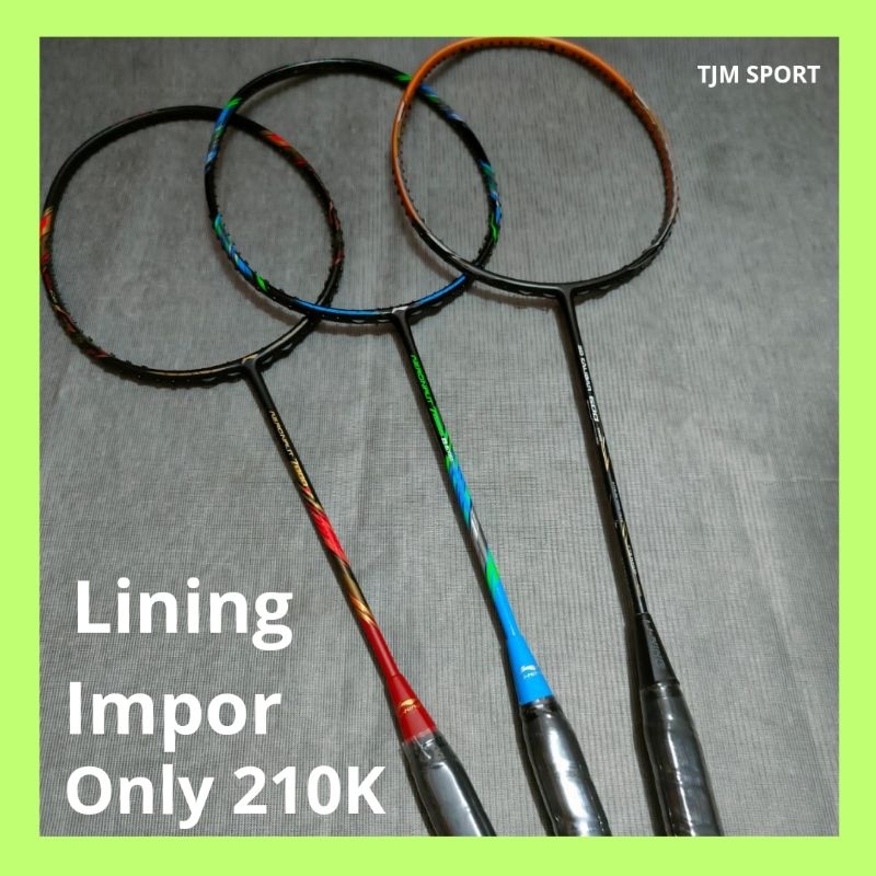 Jual raket bulutangkis/raket badminton original 100%/raket bulutangkis ...