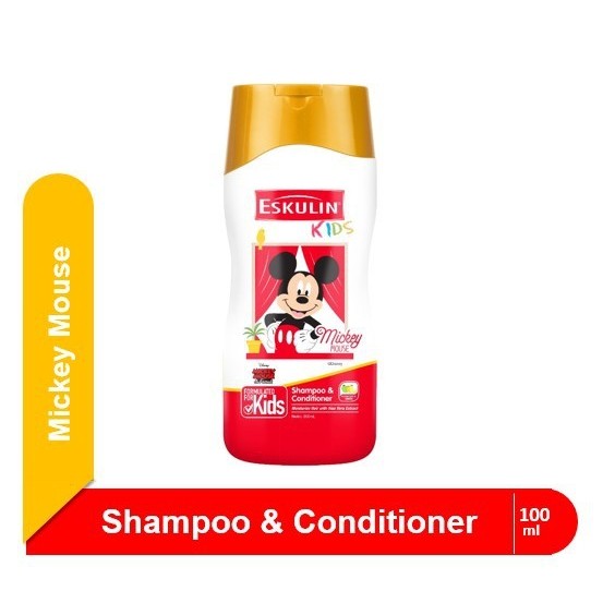 Jual Eskulin Kids Shampoo & Conditioner All Karakter 200ml (Princess ...