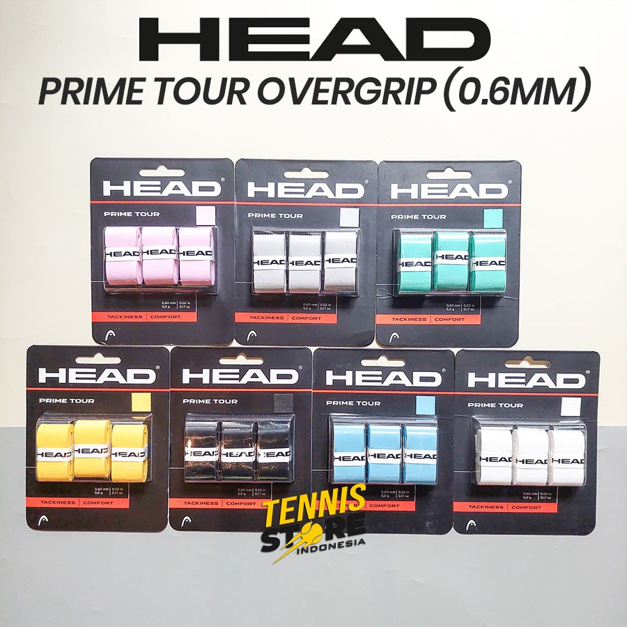 Jual Grip Tenis HEAD Prime Tour Overgrip Original | Shopee Indonesia