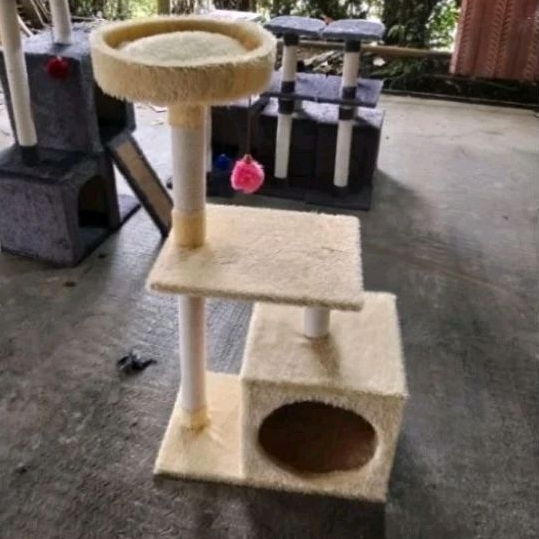 Jual BP-22 CAT TREE SOFA KUCING BERMAIN POHON KUCING dimensi box 40 ...