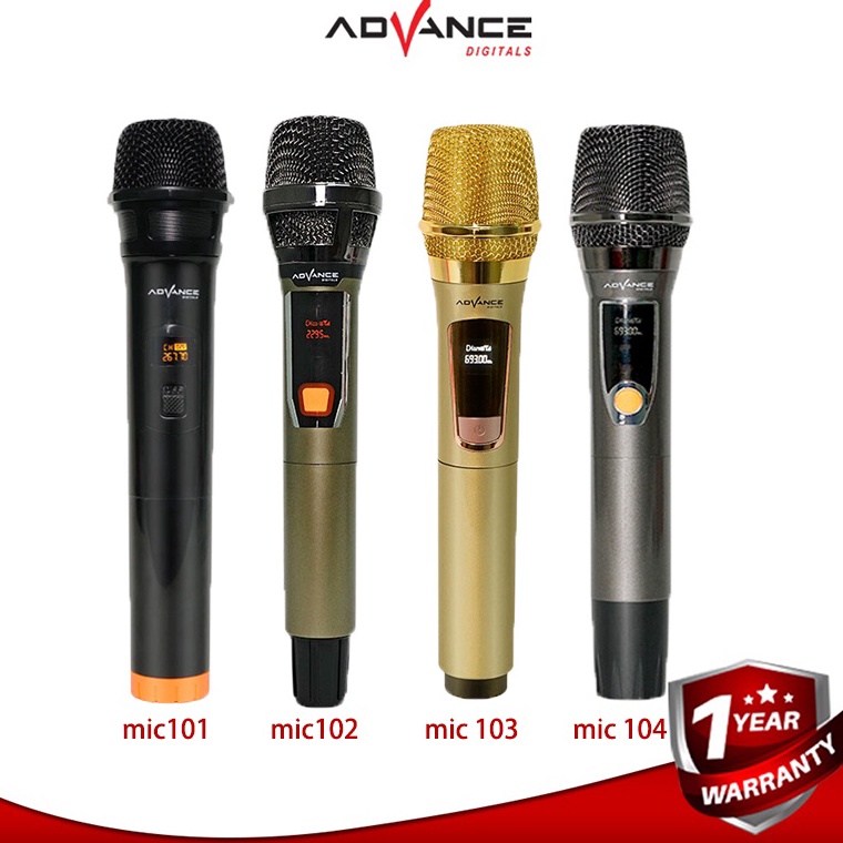 Jual Advance Single Profesional Dynamic Microphone Mic Kabel Microphone ...
