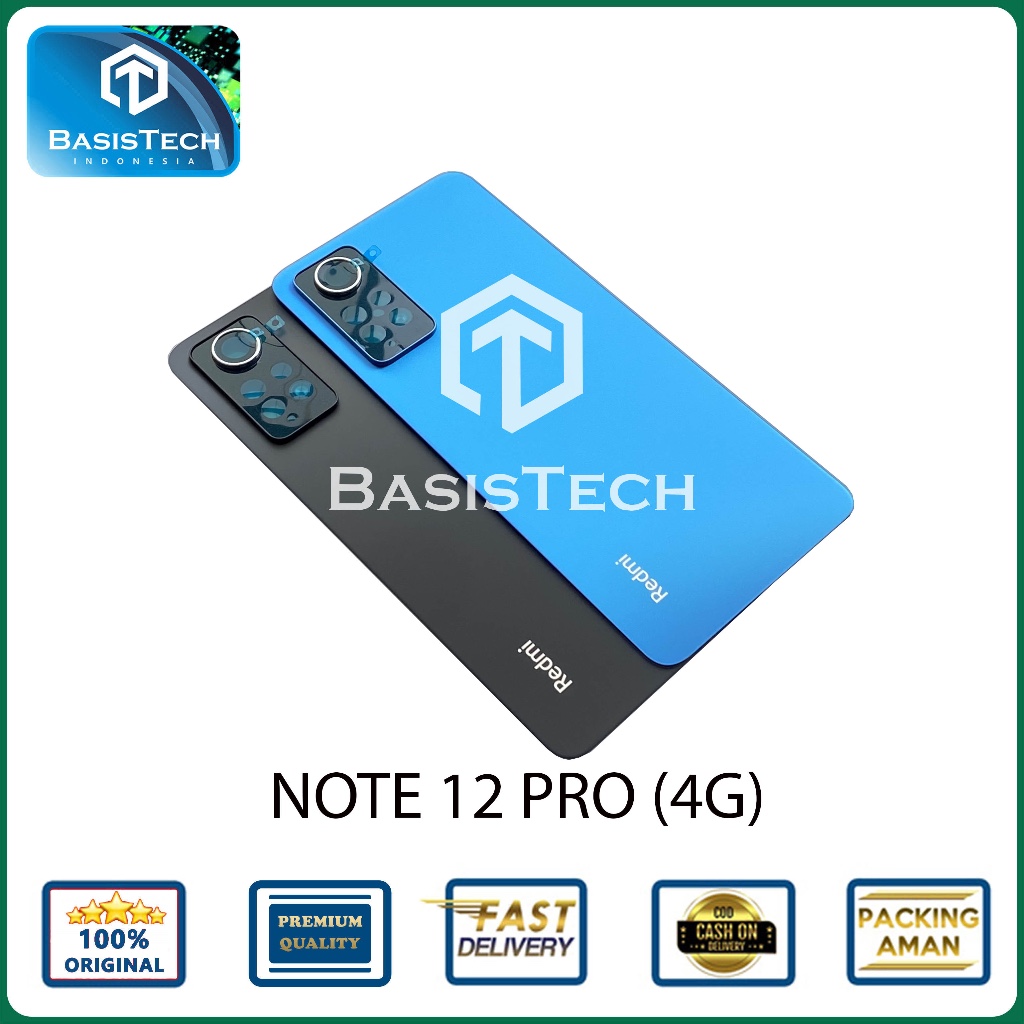 Jual BACKDOOR XIAOMI REDMI NOTE 12 PRO 4G ORIGINAL QUALITY | Shopee ...