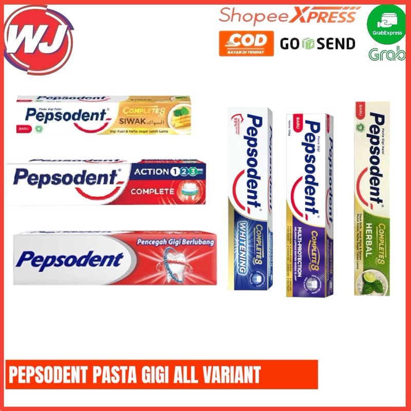 Jual PEPSODENT PASTA GIGI ALL VARIANT | Shopee Indonesia