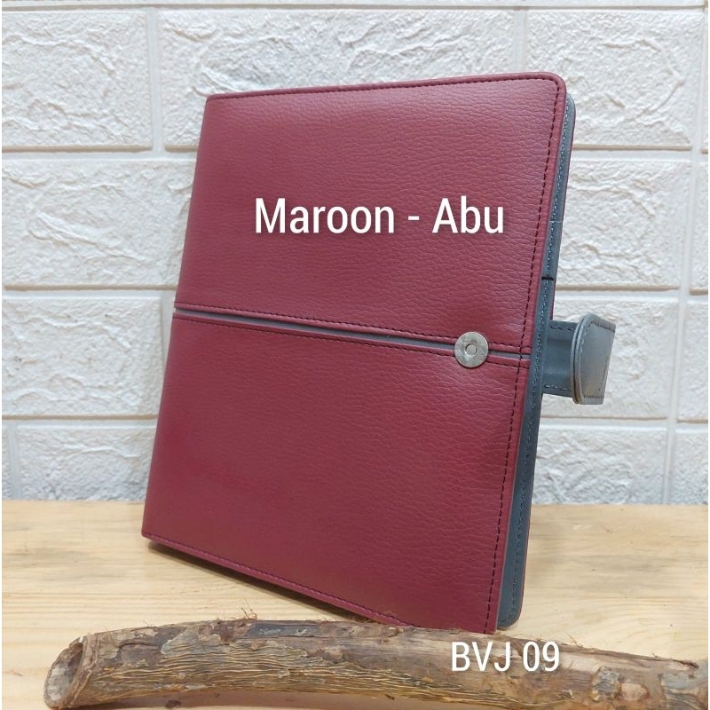 Jual Binder Kulit A5, B5, Binder Kuliah, Cover Binder, Binder A5 Ring 6 ...