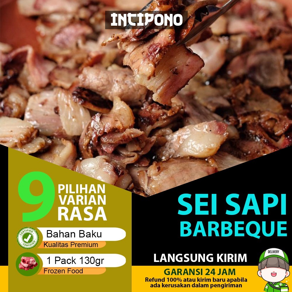 Jual Incipono Sei Sapi Barbeque Daging Asap Frozen Food 1 Pack Isi ...
