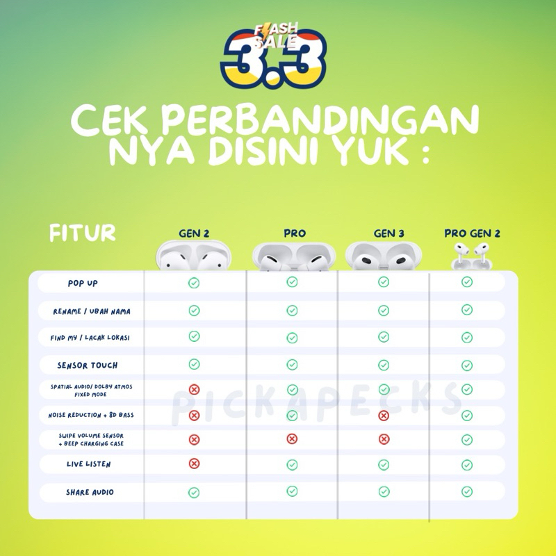 Jual *PROMO ORDER DISINI* BANTING HARGA EARPHONE VIRAL PICKAPECKS ...