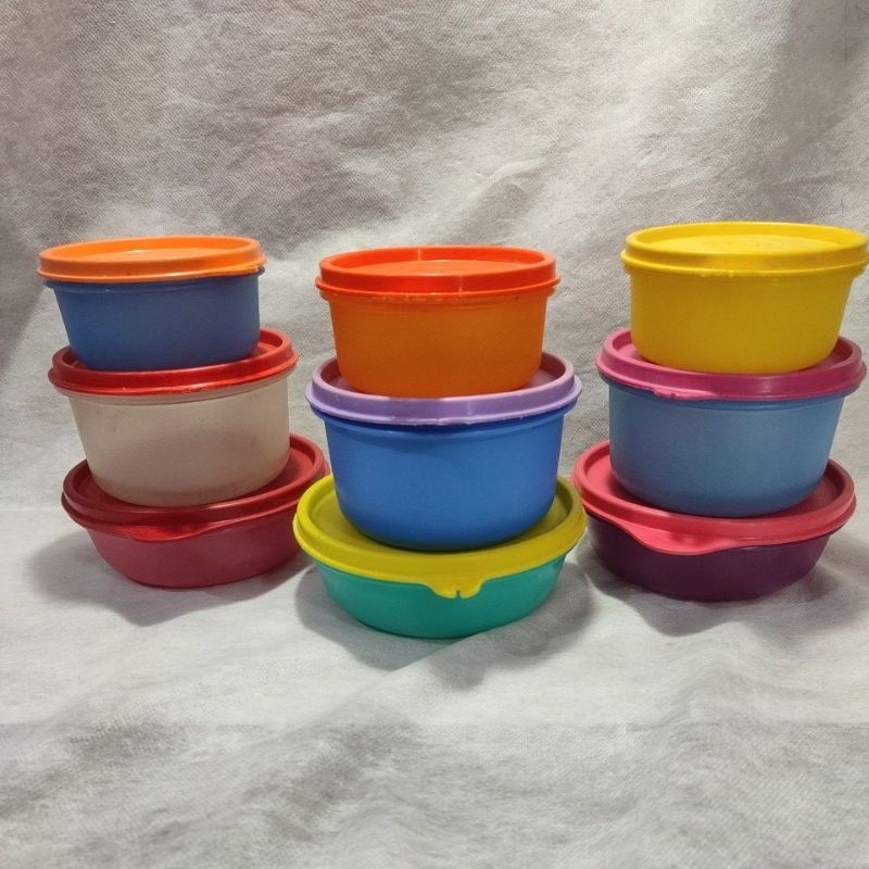 Jual Paket makan balita mpasi junmod rice bowl snack cup Tupperware ori ...