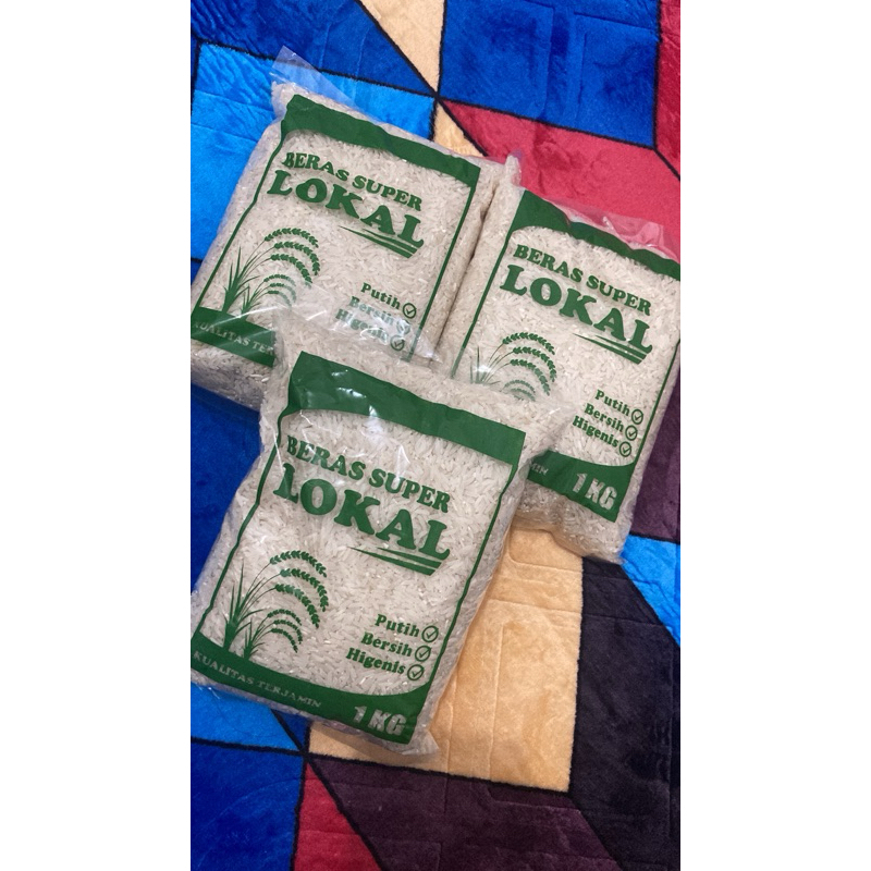 Jual Beras Super Lokal 1kg | Shopee Indonesia