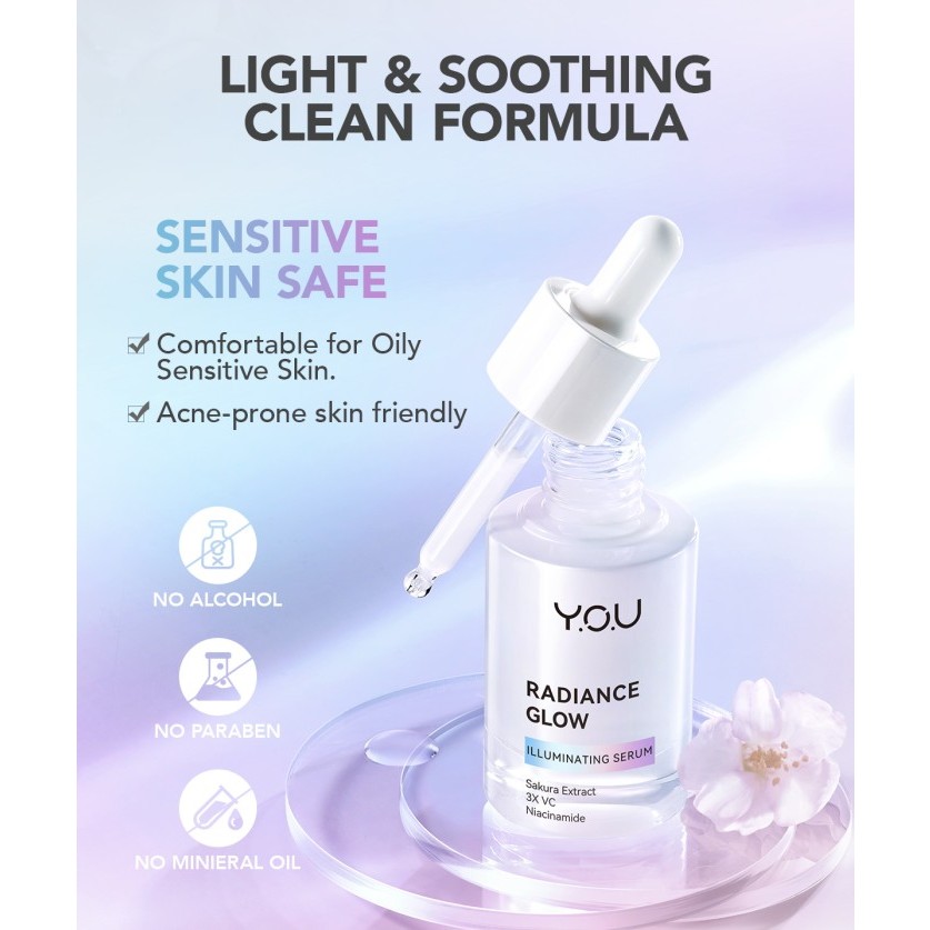 Jual YOU Radiance Glow Illuminating Serum 20ml | Shopee Indonesia