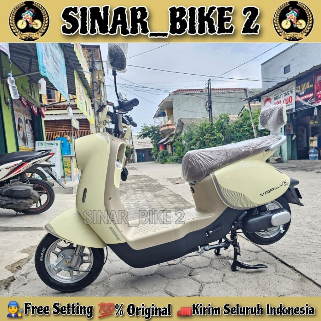 Jual Sepeda Listrik Exotic VARILUX PRO TERBARU 650 Watt E-Bike | Shopee ...