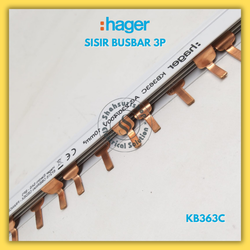 Jual HAGER RELL SISIR BUSBAR 3P KB363C 10MM | Shopee Indonesia