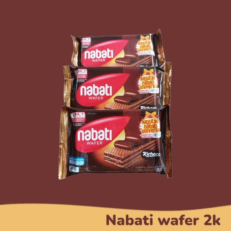 Jual wafer Nabati 2000 per PCS | Shopee Indonesia
