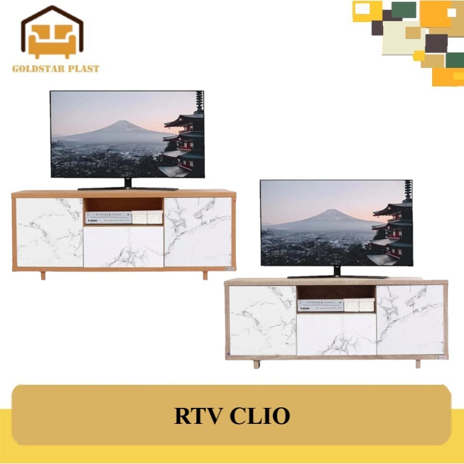 Jual Meja Tv/Buffet Tv/Rak Tv Minimalis Modern/RTV CLIO | Shopee Indonesia