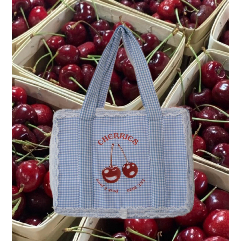 Jual TOTE BAG / CHERRY TOTE | Shopee Indonesia