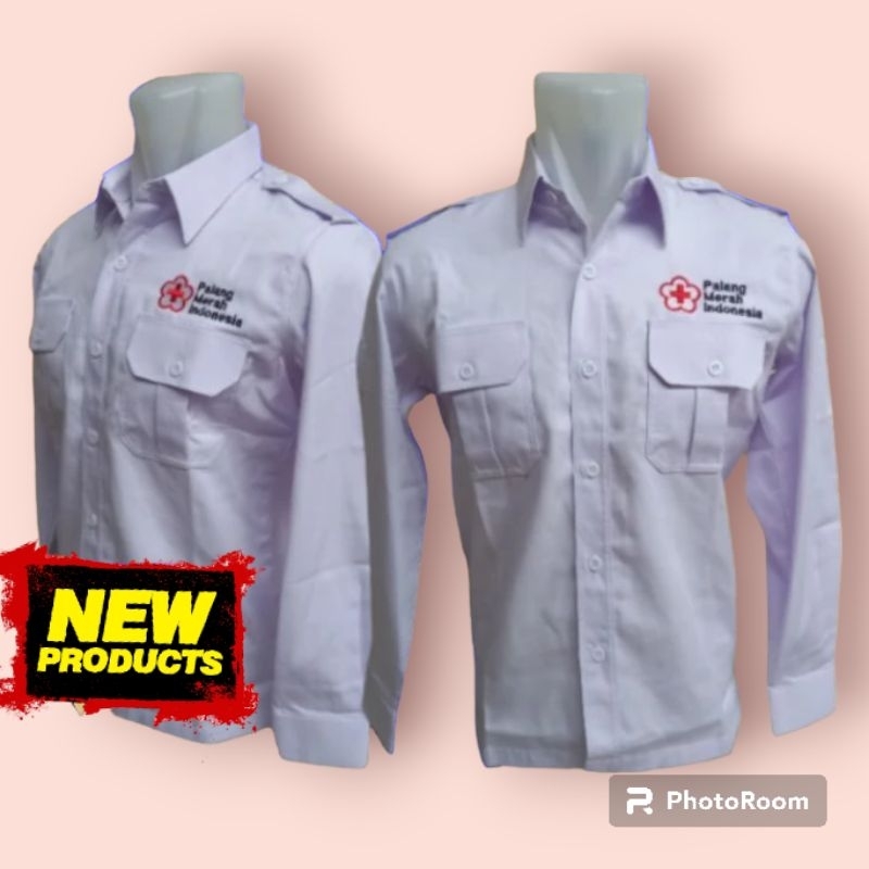 Jual Kemeja Kerja Seragam Kerja PMI Palang Merah Indonesia | Shopee ...