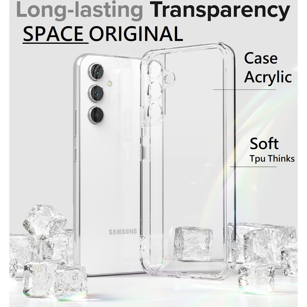 Jual Hans- ORIGINAL SPACE Military Drop Crystal CASE ANTI KUNING Samsung A05 A05s A55 A35 A25 ...
