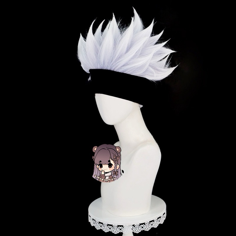 Jual READY woManMey wig - jjk gojo satoru jujutsu kaisen naik | Shopee ...