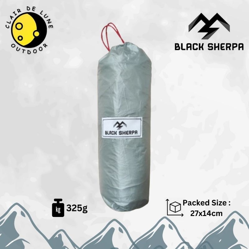Jual Black Sherpa Flysheet 3x3 Ultralight / Flysheet Ultralight | Shopee Indonesia