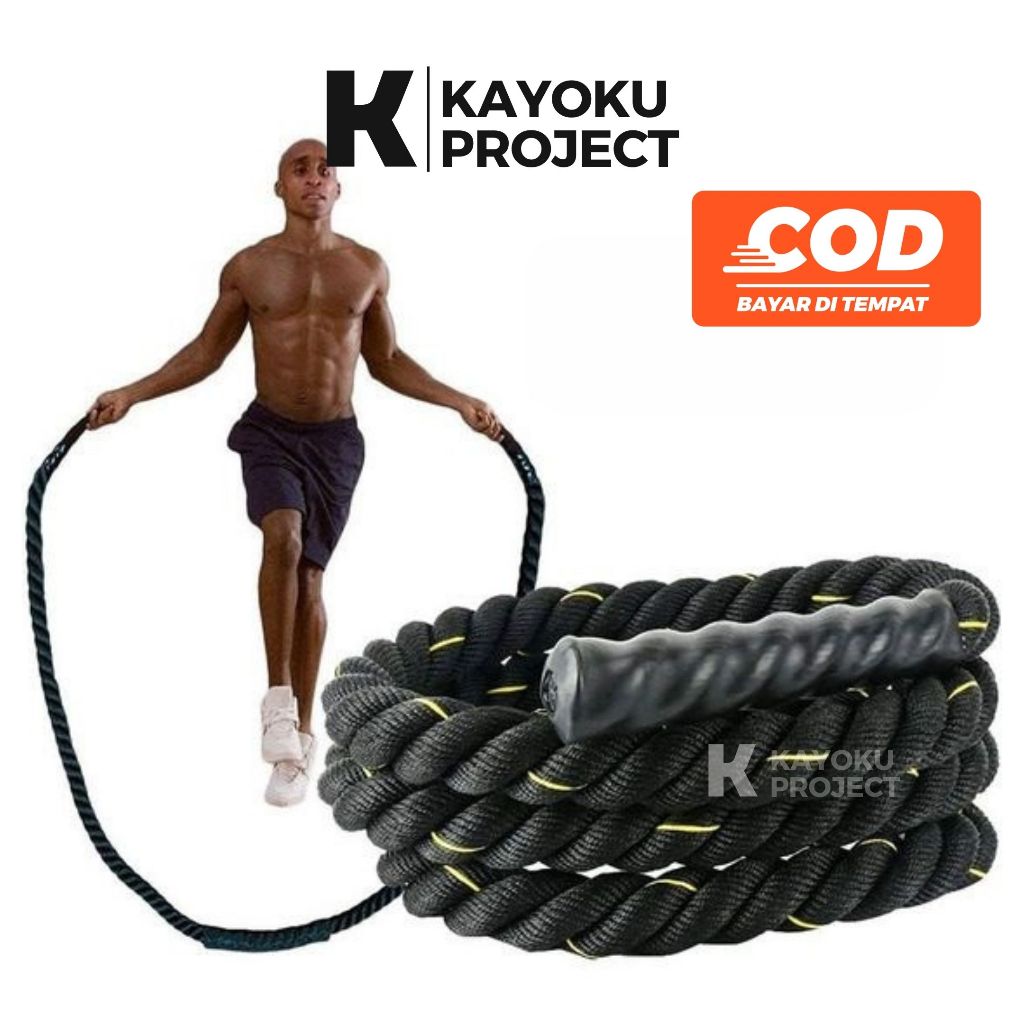 Jual Tali Skipping Jump Rope 1kg / Skipping Berat / Tali Lompat ...