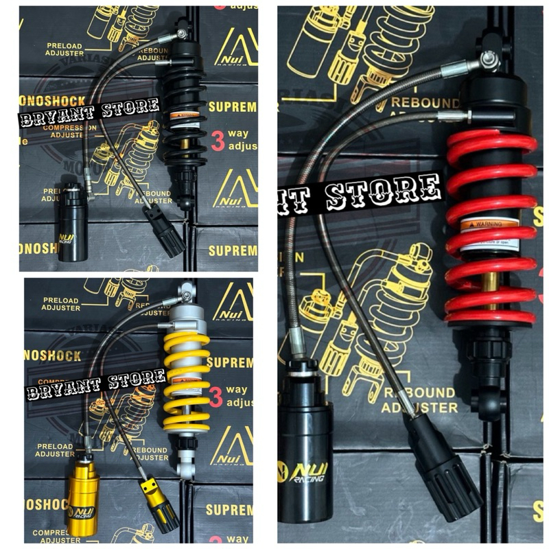 Jual MONO SHOCK NUI RACING NINJA 150R R RR SS 265MM 305MM TRIPLE CLIK SHOCK BELAKANG TABUNG 2 ...