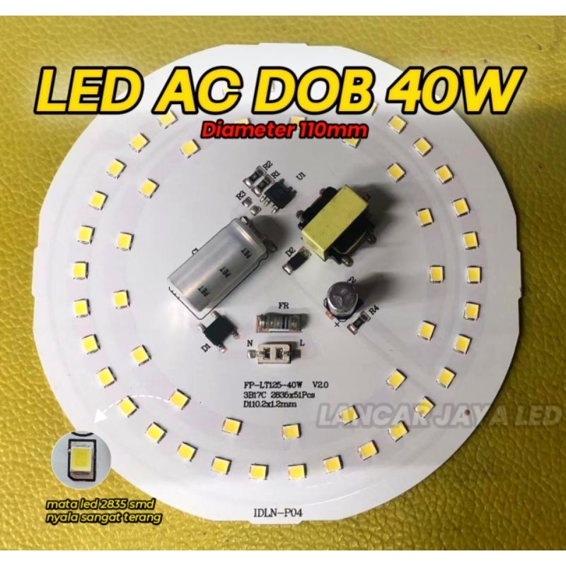 Jual PROMO LIVE!!! LED AC ( DOB ) 7W-50W ~Lancar Jaya Led~ | Shopee ...