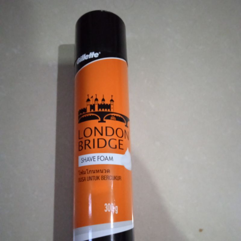 Jual Gillette London Bridge Shave Foam 300gr | Shopee Indonesia