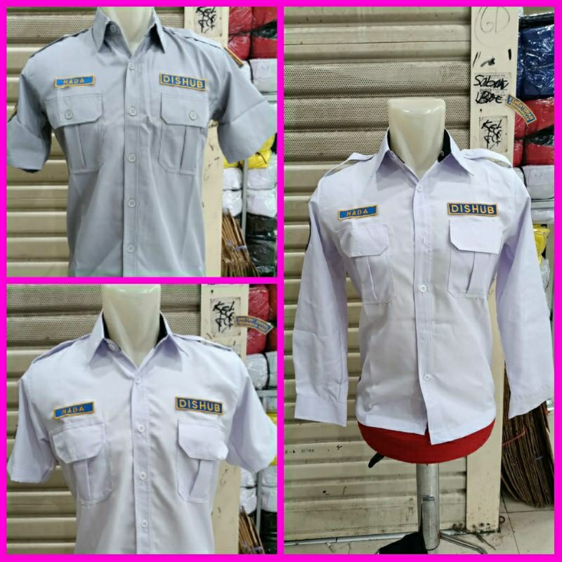 Jual KEMEJA PDH DINAS PERHUBUNGAN/ KEMEJA DISHUB / KEMEJA PDL DINAS ...