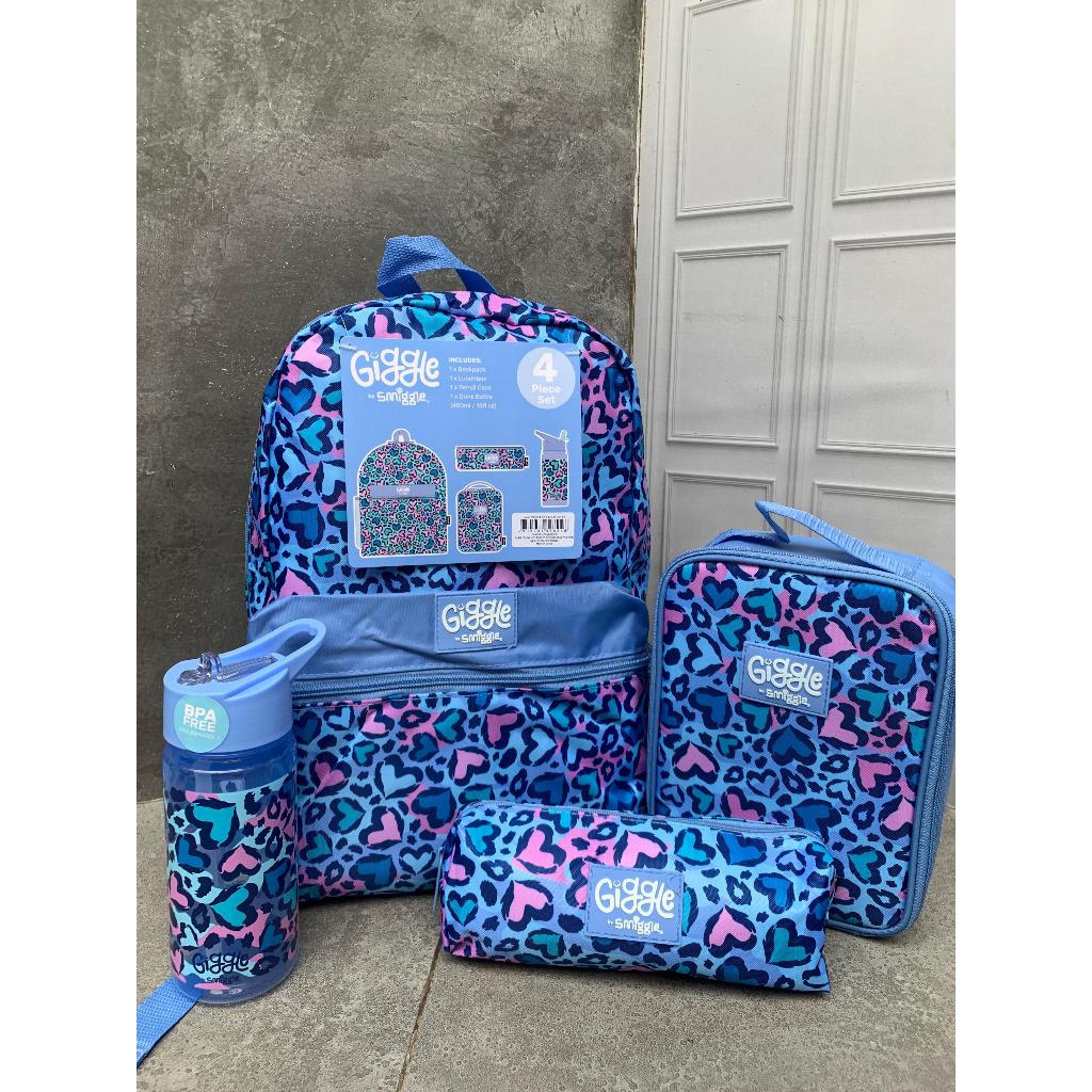 Jual SMIGGLE GIGGLE IV SET BACKPACK MACAN - SET TAS RANSEL SMIGGLE ...