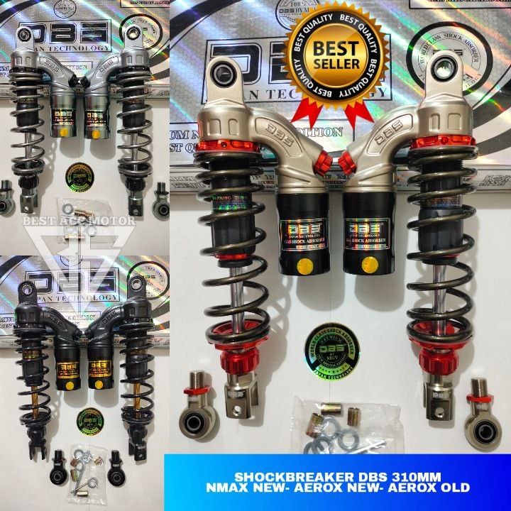 Jual Shock DBS 310mm NMax New Aerox Old New VIN Series 729 Shockbreaker ...