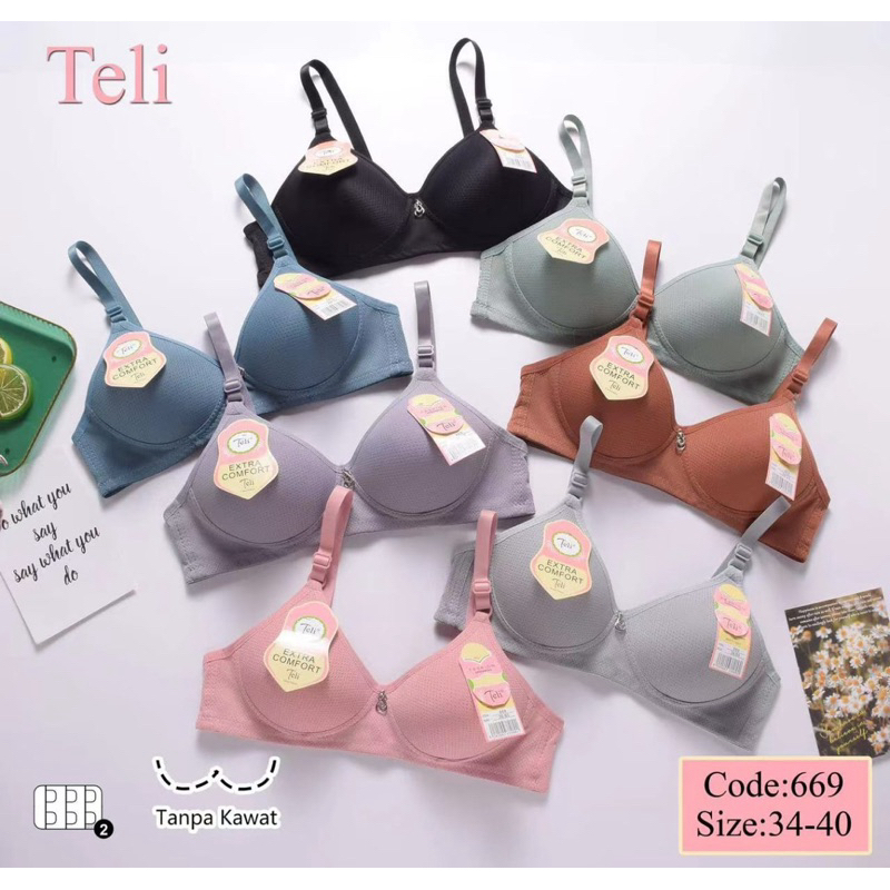 Jual BH TANPA KAWAT KAIT 2 TOKO HALU OFICIAL Art A5 | Shopee Indonesia