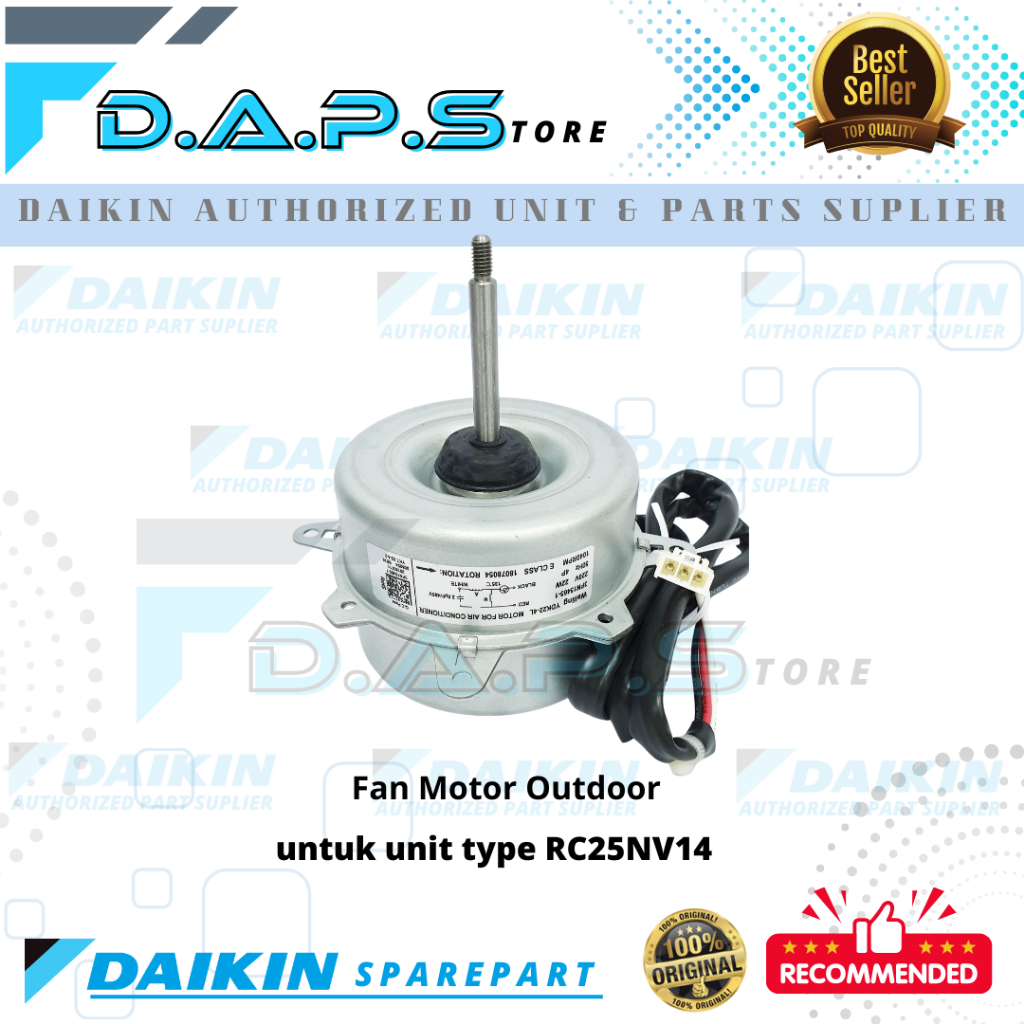 Jual Motor Fan Outdoor - Fan Motor Outdoor AC DAIKIN Thailand 1PK ...