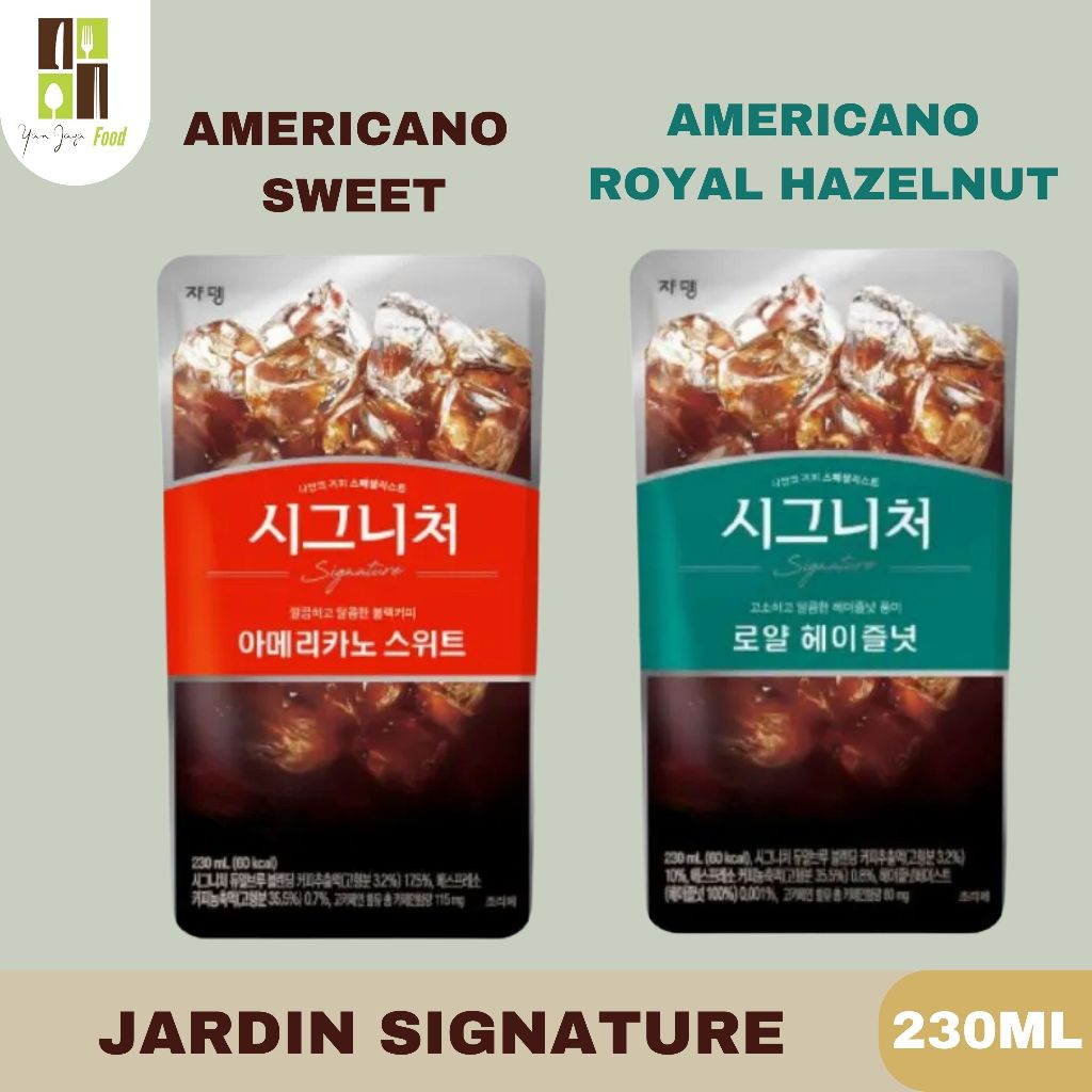 Jual Jardin Signature Coffe Americano Sweet / Royal Hazelnut / Kopi ...